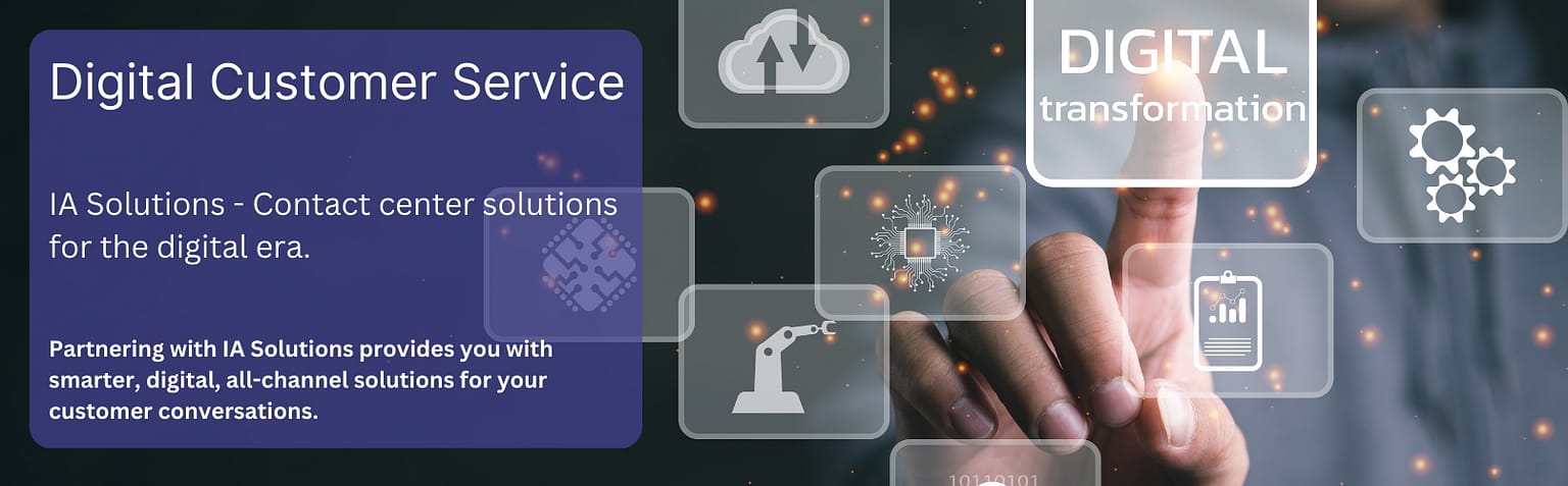 IA Solutions - Digital Customer Service