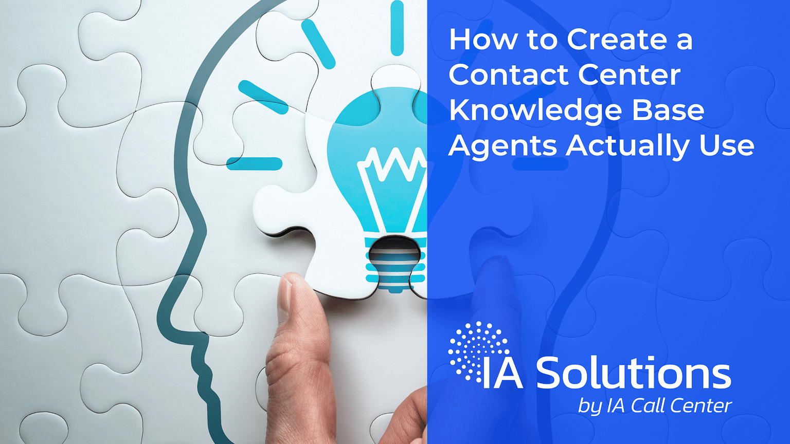 Creating a Contact Center Knowledge Base Agents Use